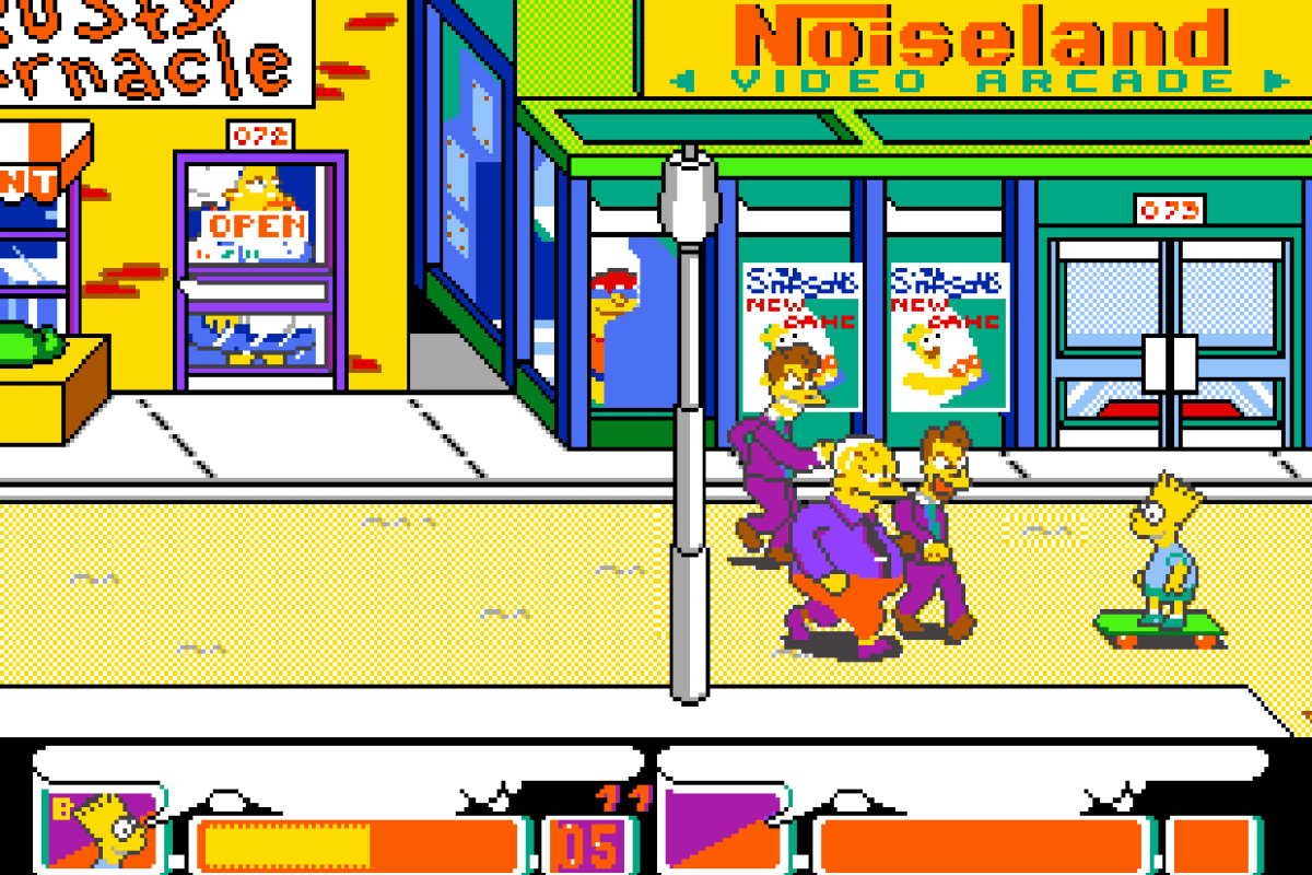 The Simpsons (C64 port, PC port) – [hungame.blog] magyar.fejlesztésű ...